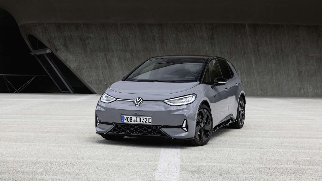 فولكس واجن جولف كهربائية؟ إليكم طراز ID.3 GTX Performance بقوة 321 حصان